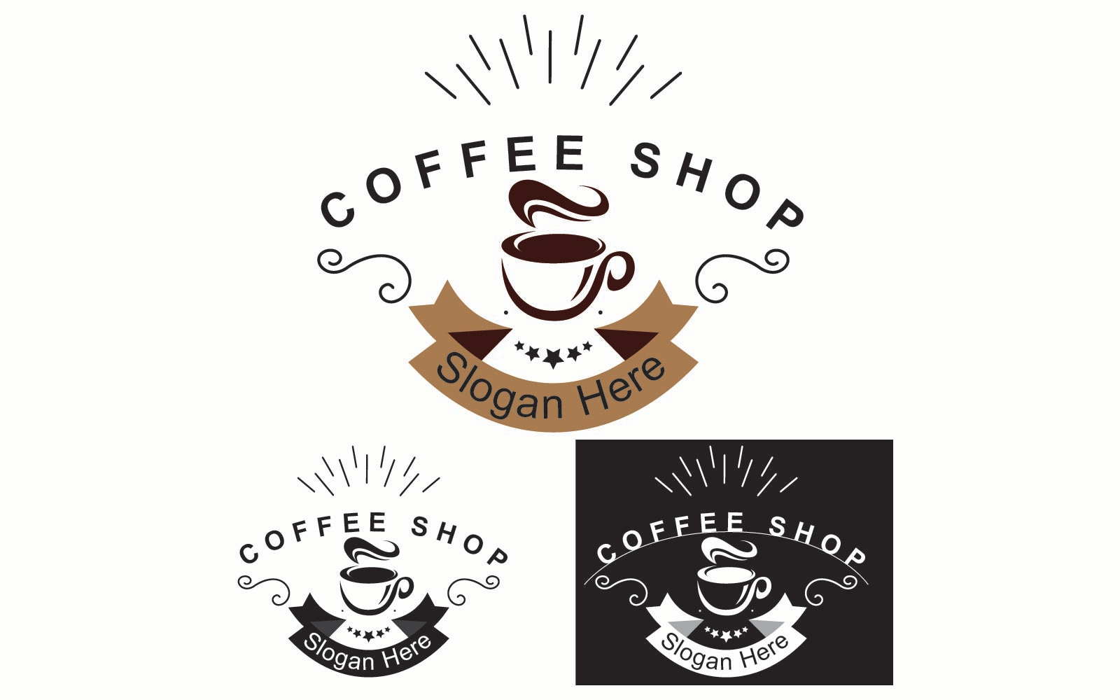 Coffee Shop Logo Templates #328793 - TemplateMonster