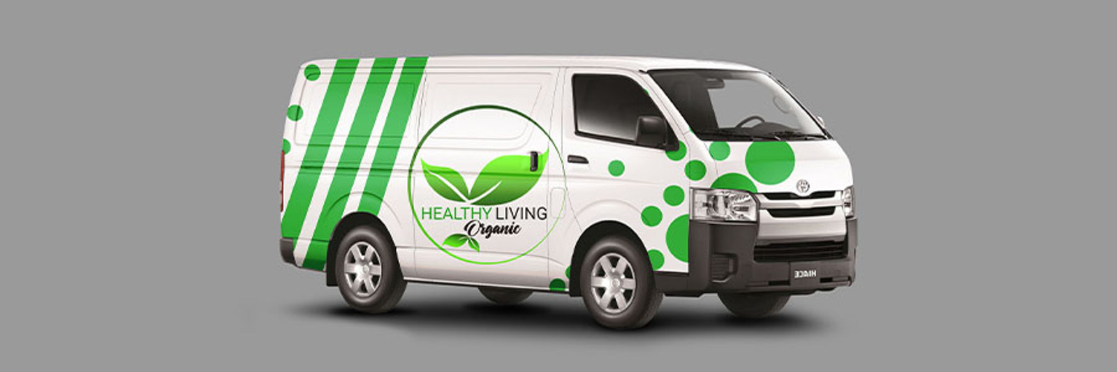Toyota HiAce PSD Mockup Template #269738 - TemplateMonster