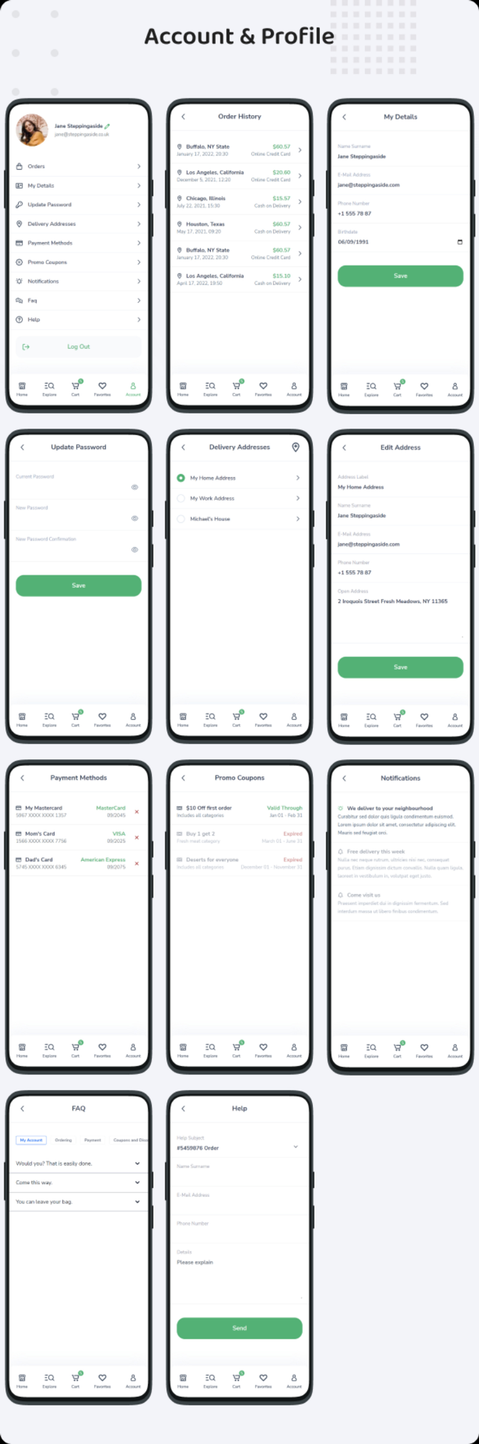 GrowMark - Grocery Market Tailwind HTML Template