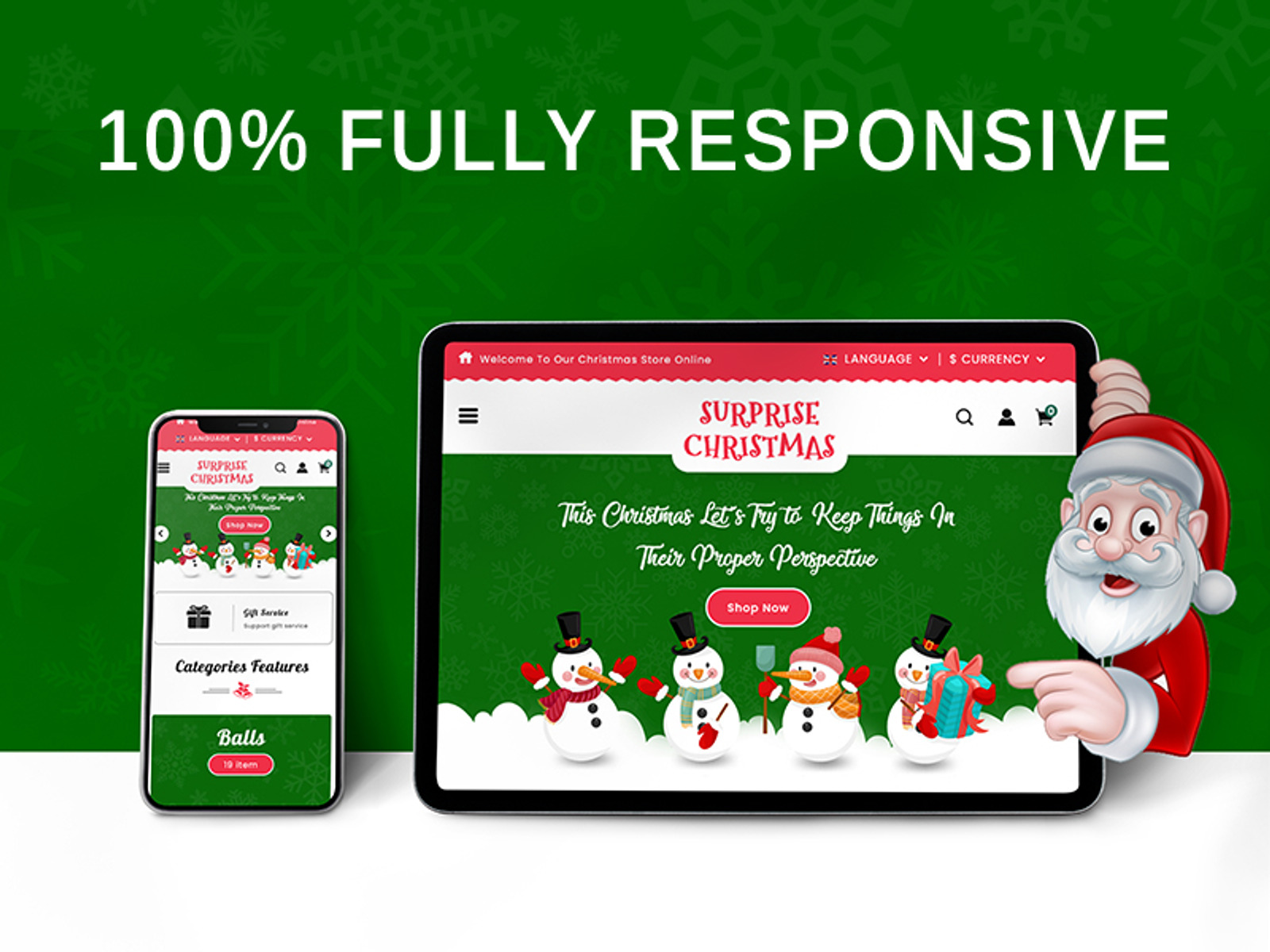 Surprise Christmas - Responsive OpenCart Theme for eCommerce