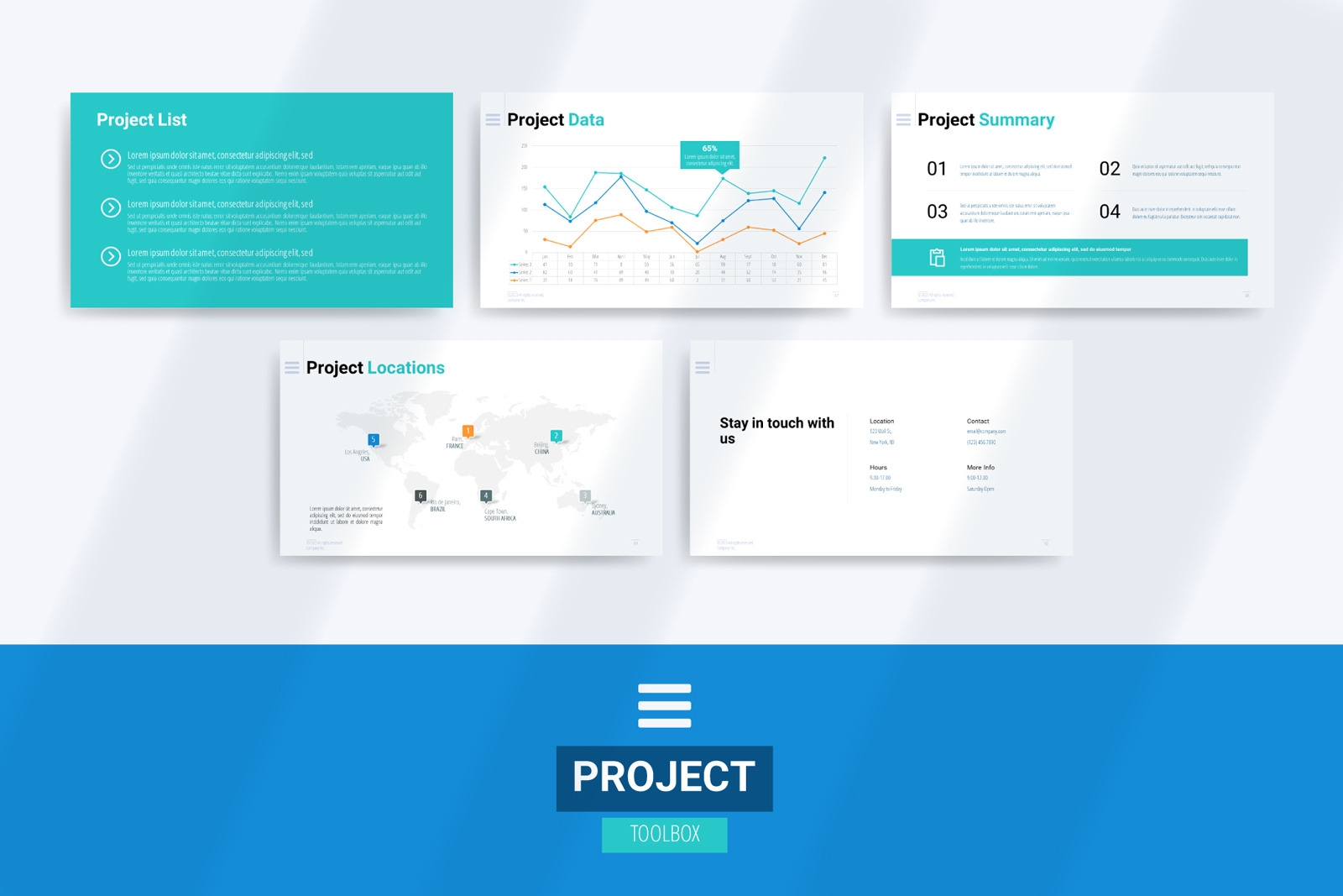 Project Toolbox - Multipurpose Powerpoint Template