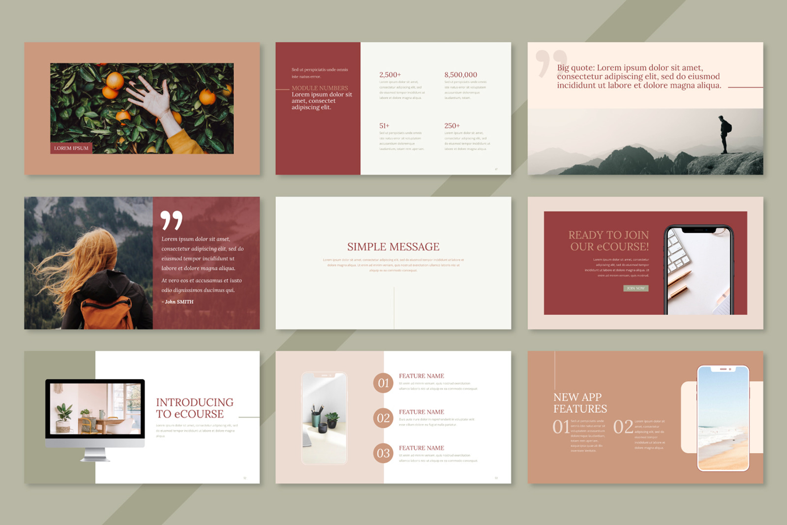 SlideDeck Webinar Course - Powerpoint Presentation