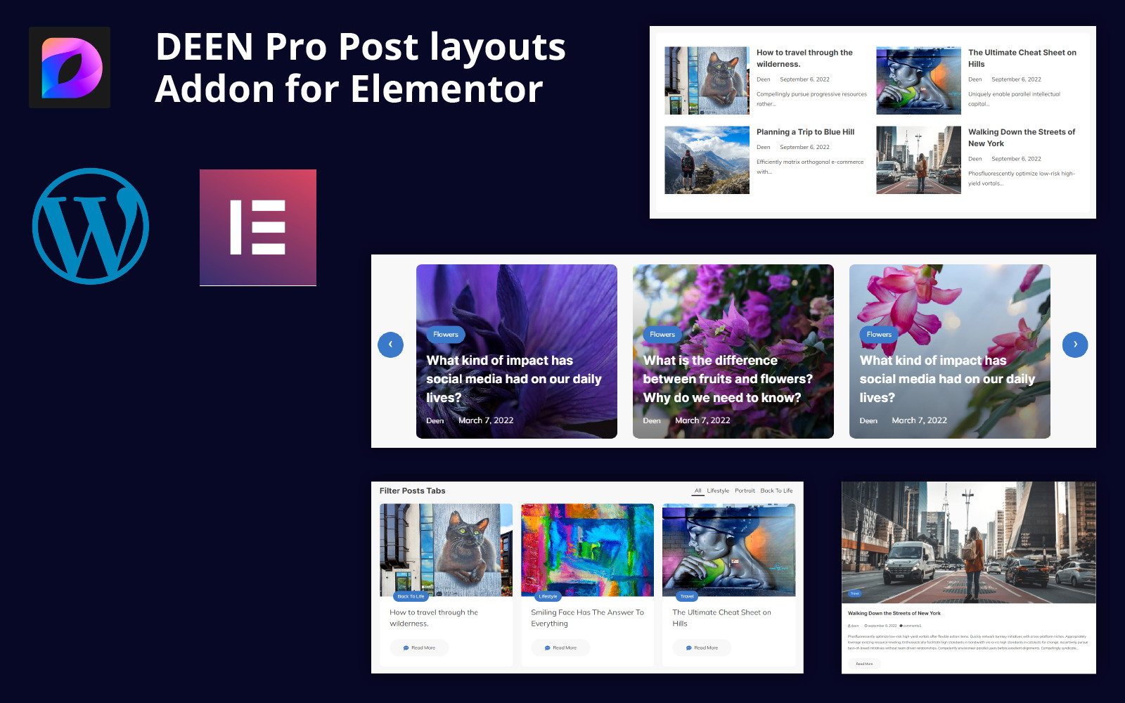 Deen Pro | Post Layouts Addon for Elementor - TemplateMonster