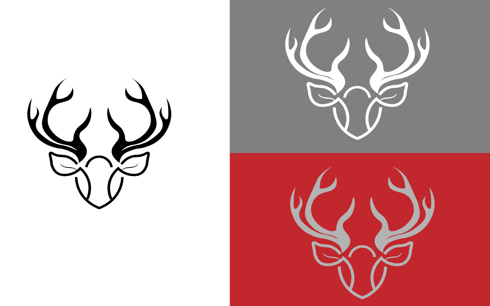 Animal (Dear) LOGO Templates #431221 - TemplateMonster