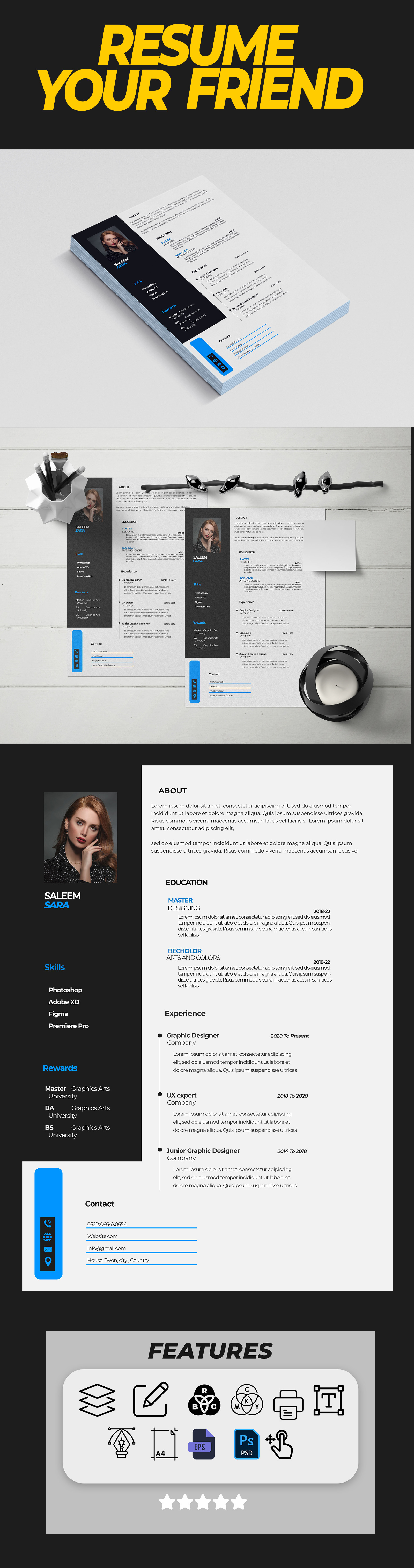 Cheapest price Modern Resume Template Word Resume Template