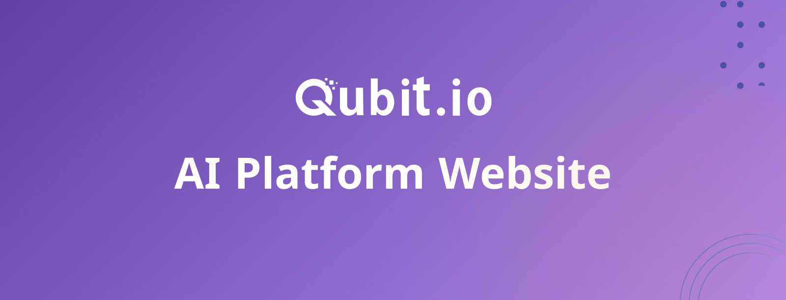 Qubit.io AI Platform HTML5 Bootstrap Website Template