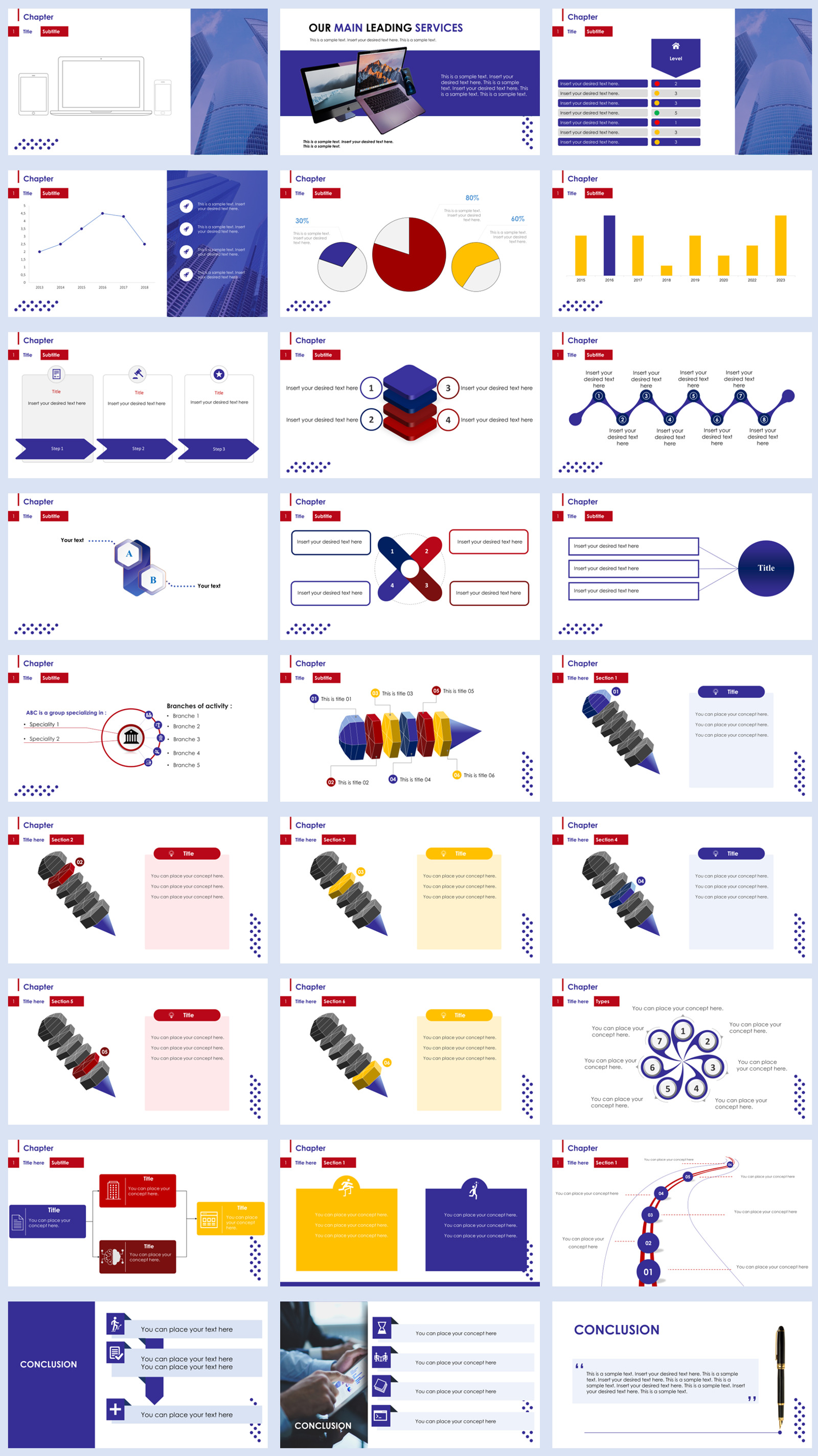 Best Business PowerPoint Templates +100 Slides