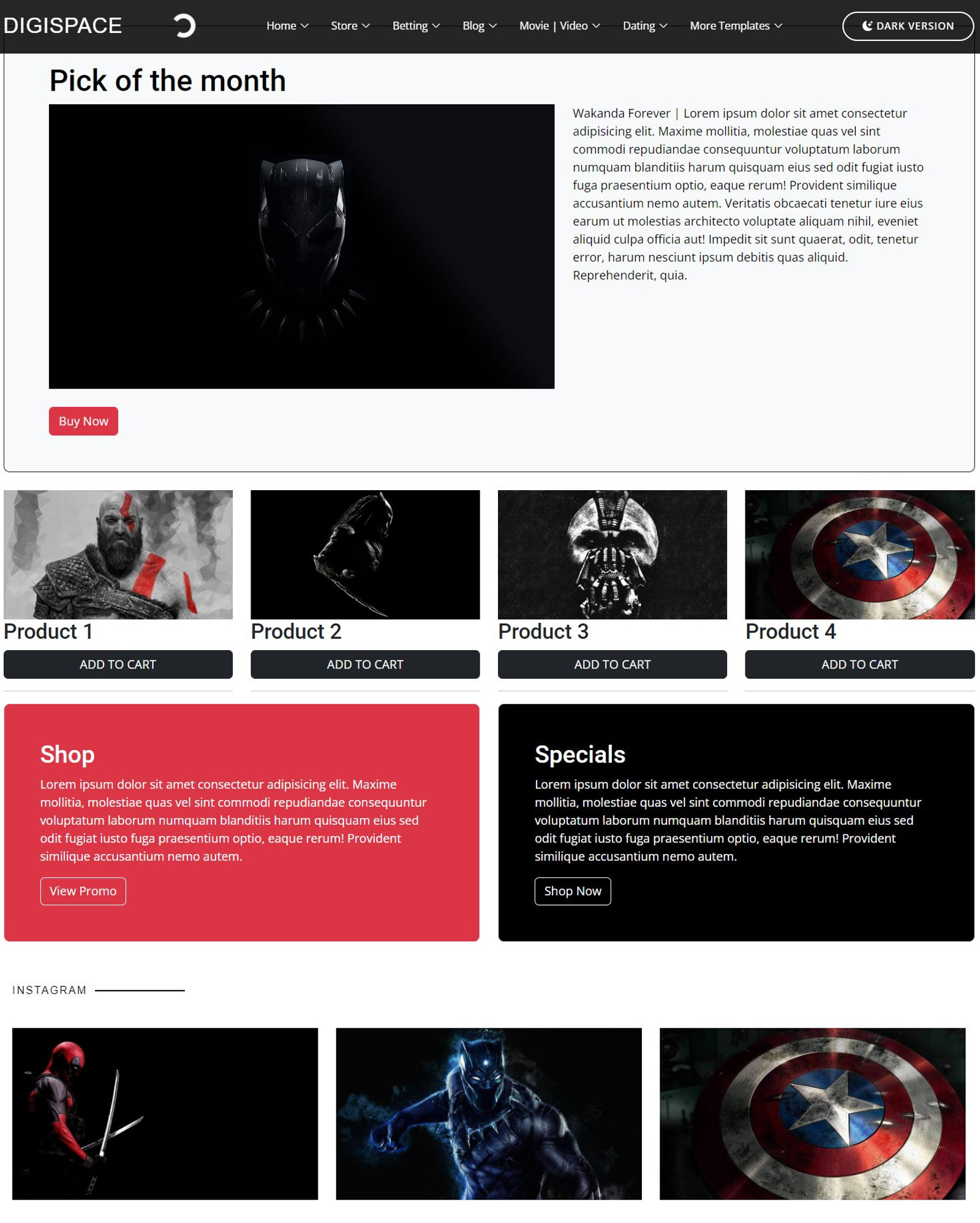 Digispace Bootstrap Multipurpose HTML Website Theme