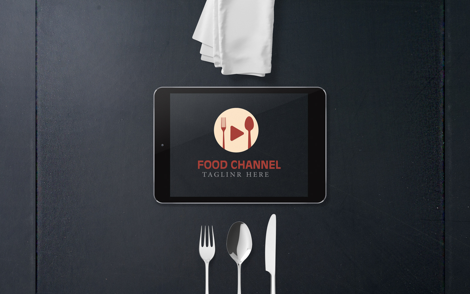 Food Channel logo for all food channels - TemplateMonster