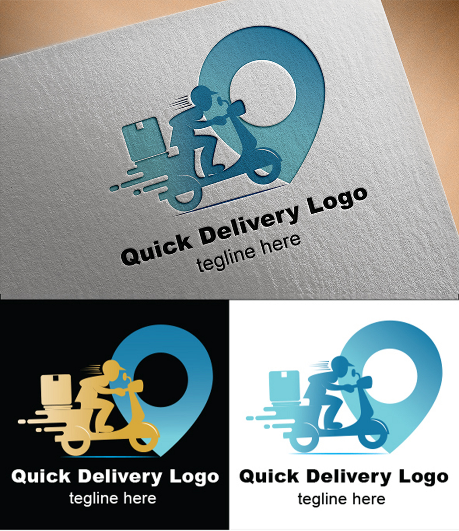 Creative Delivery Logo Template #297793 - TemplateMonster