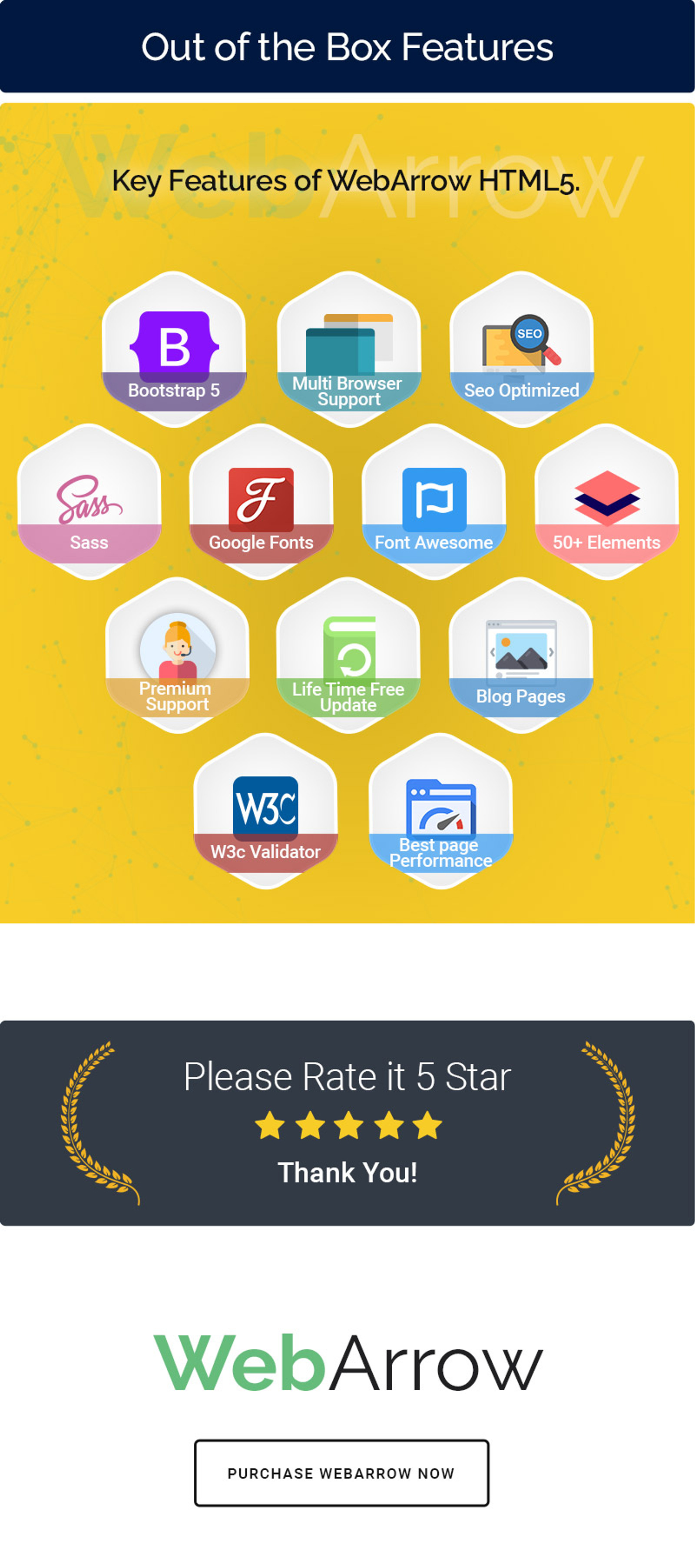 Webarrow | IT Solutions and Business Technology Website Template