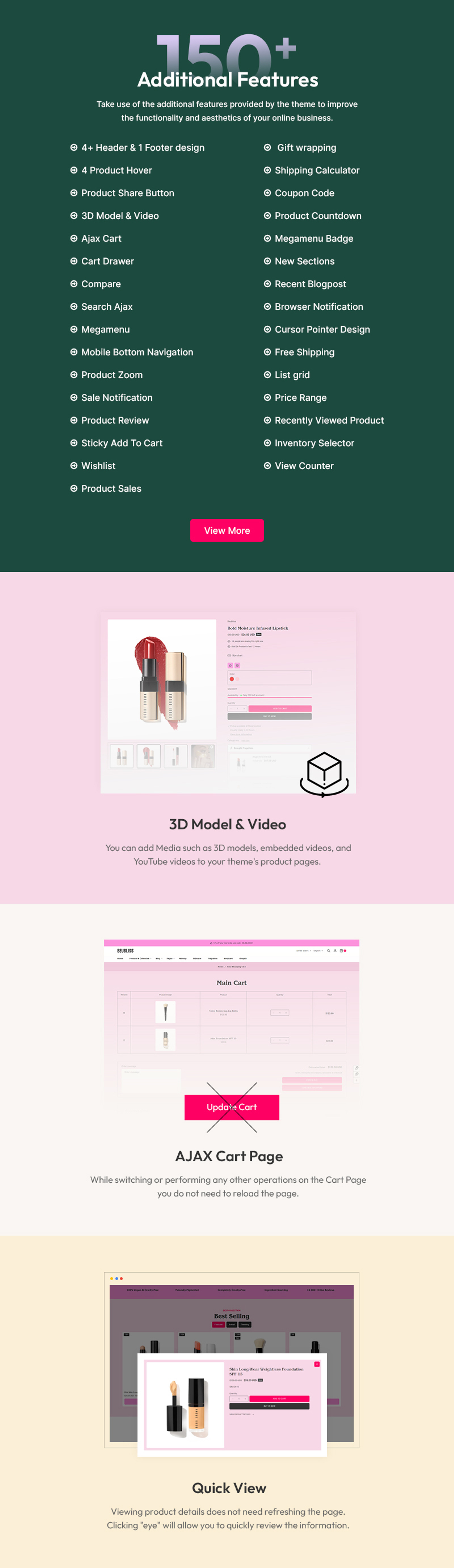 Beubliss - Beauty & Cosmetics Store Multipurpose Shopify 2.0 Responsive ...