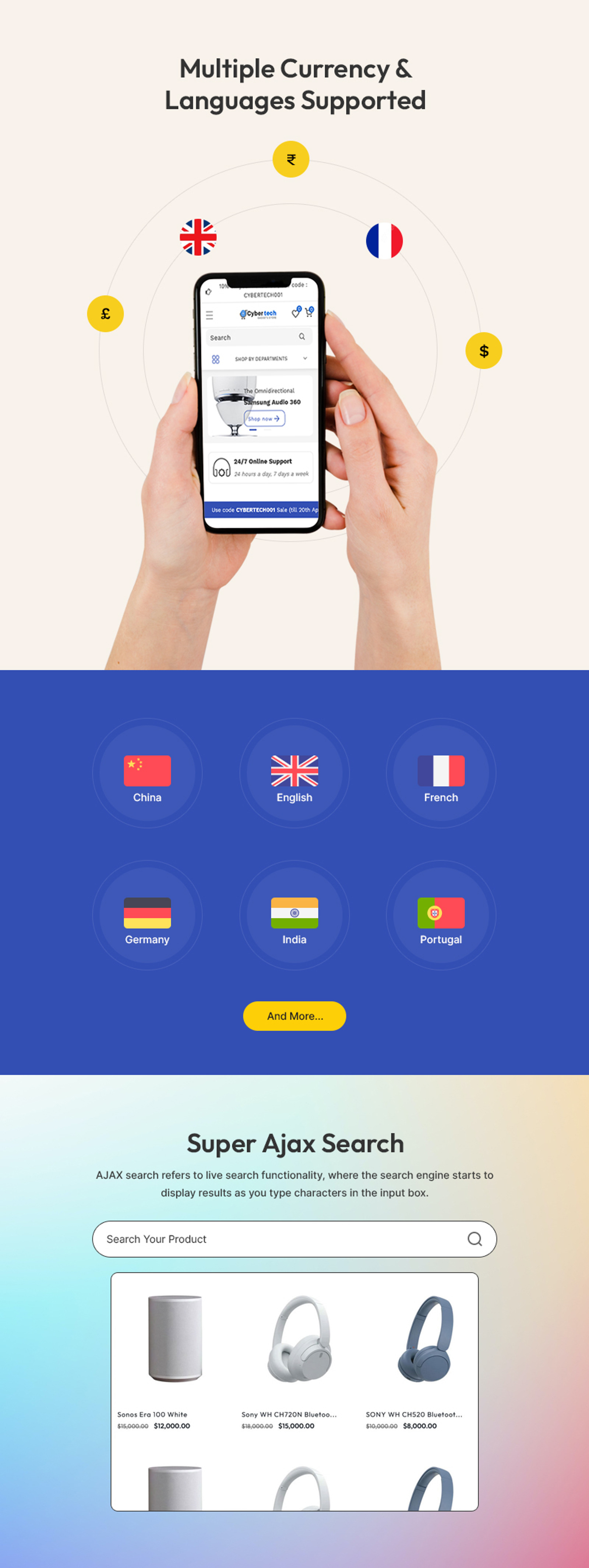 Cybertech - Electronics & Gadget Mega Store Multipurpose Shopify 2.0 ...