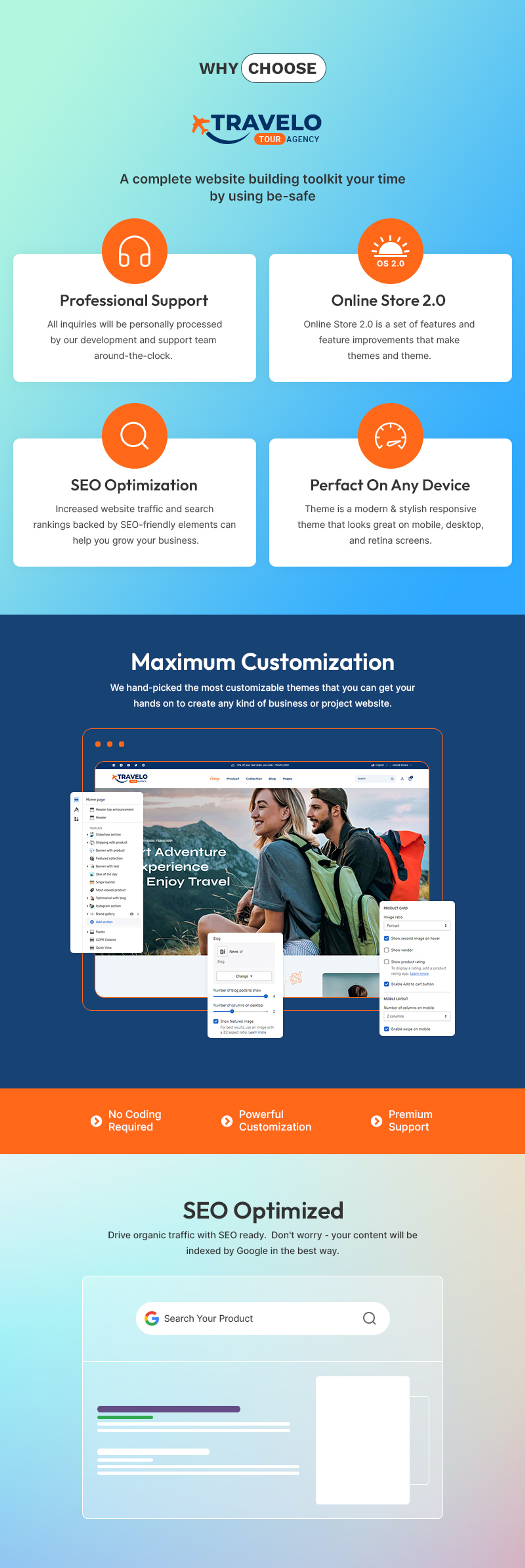 Travelo - Travel, Tours & Tourism Accessories Store Multipurpose ...