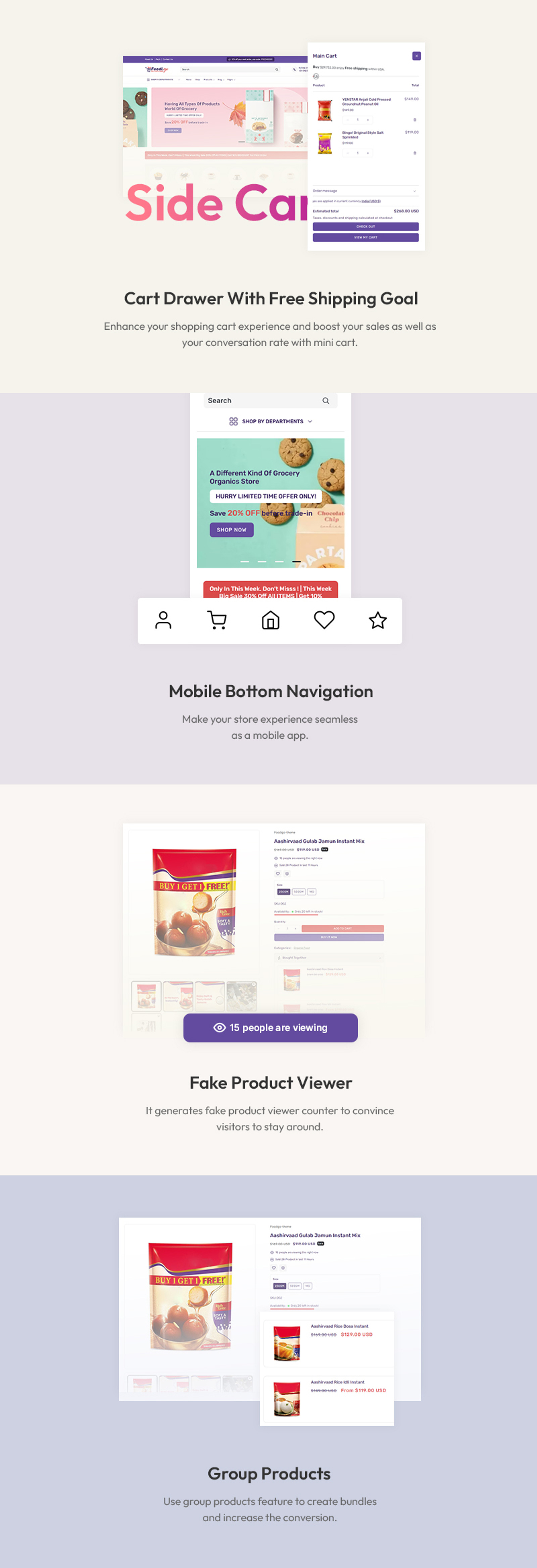 Foodigo - Organic & Grocery Store Multipurpose Shopify 2.0 Responsive Theme