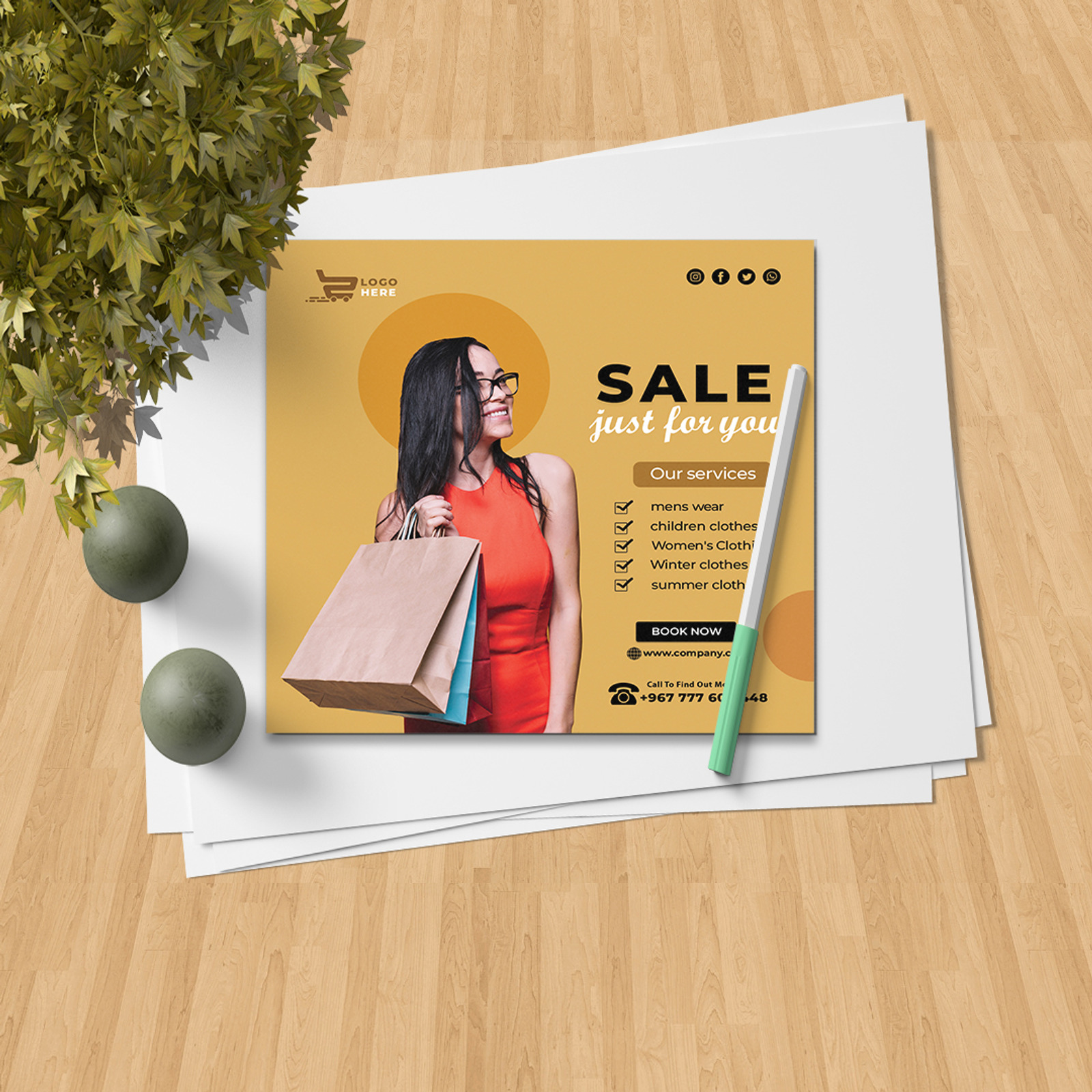 Shop Model To Sell The Latest Fashion - TemplateMonster
