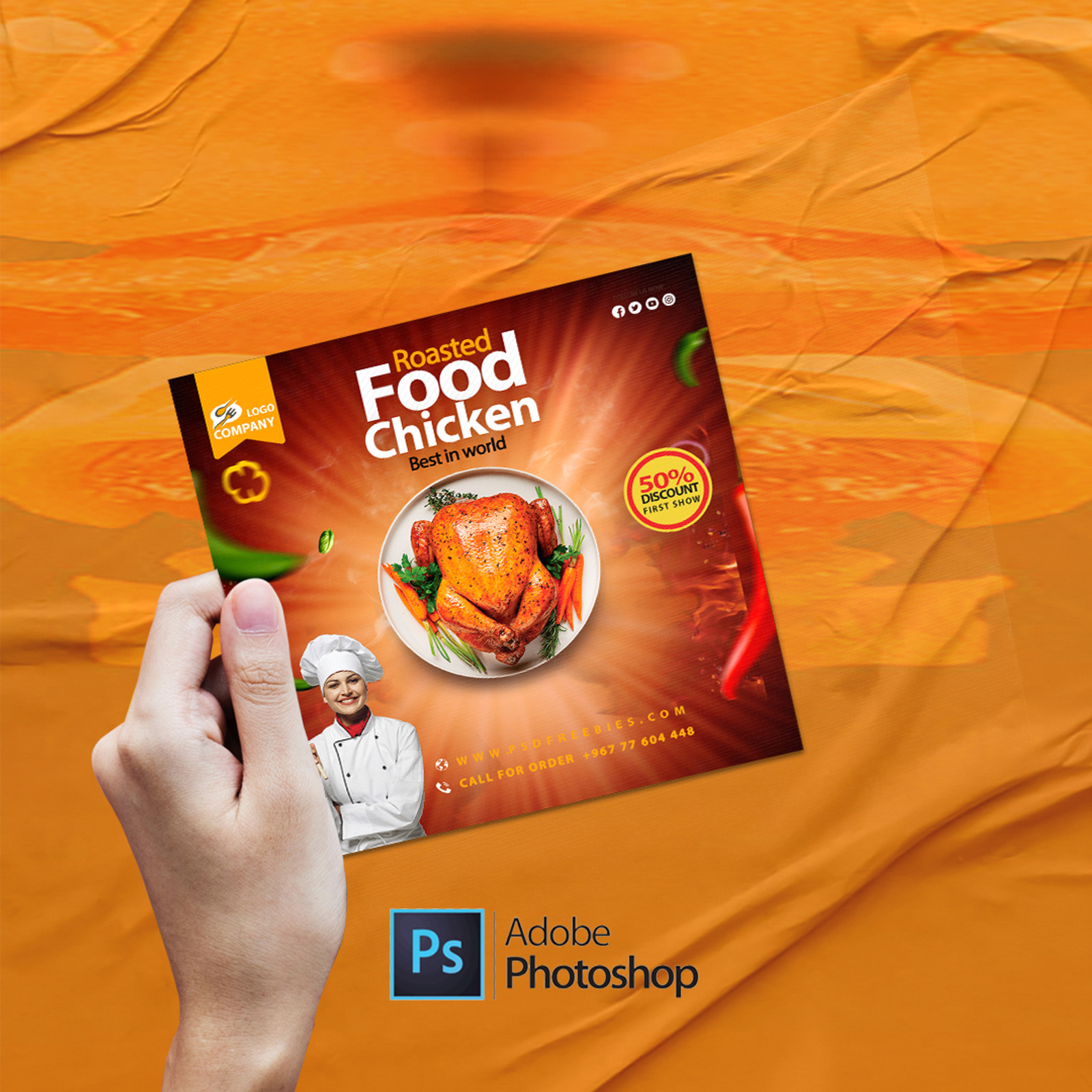 Restaurant Meal Menu Flyer Template #304600 - TemplateMonster