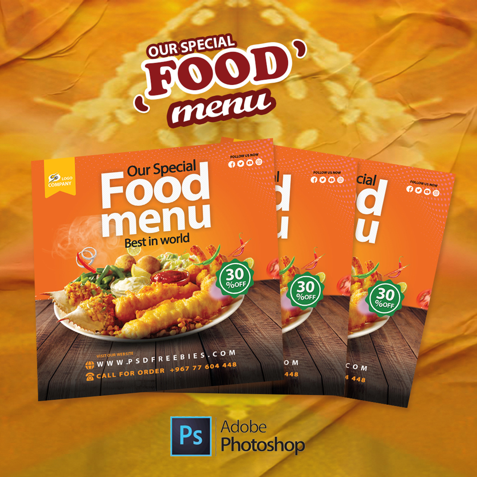 Fast Food Menu Template For Restaurants - TemplateMonster