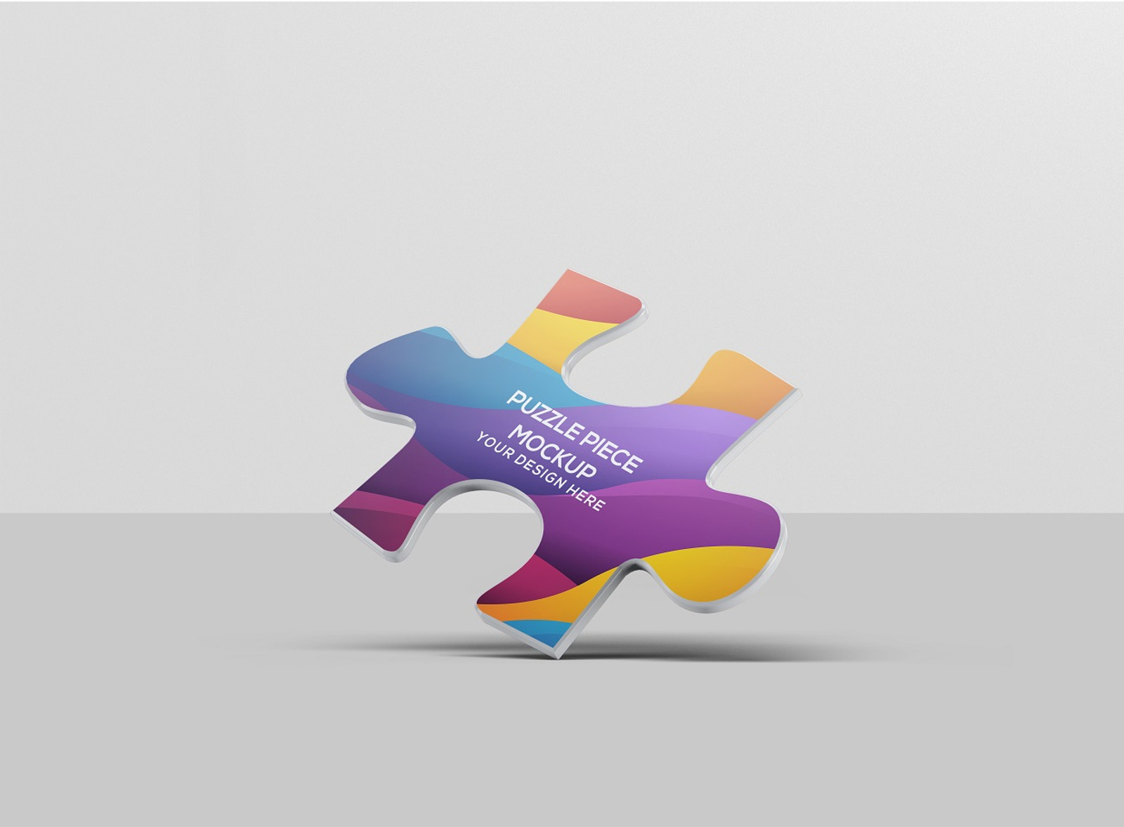Puzzle - One Puzzle Piece Mockup #342868 - TemplateMonster