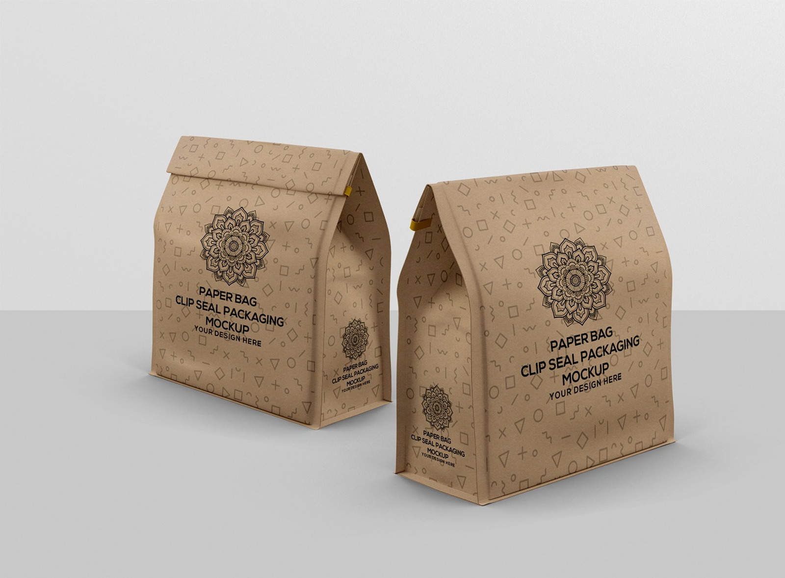 Paper Packaging Bag Mockup #342974 - TemplateMonster
