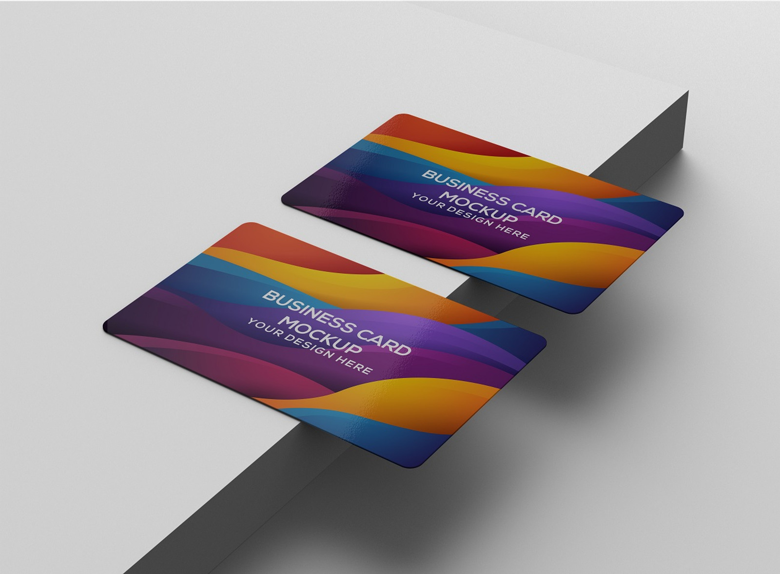 Plastic Card - Bank Card Mockup #343067 - TemplateMonster