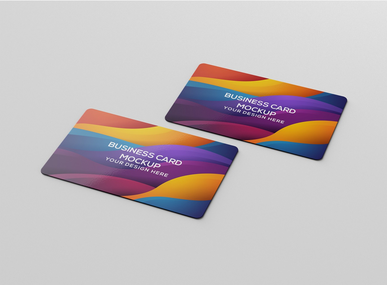 Plastic Card - Bank Card Mockup #343067 - TemplateMonster