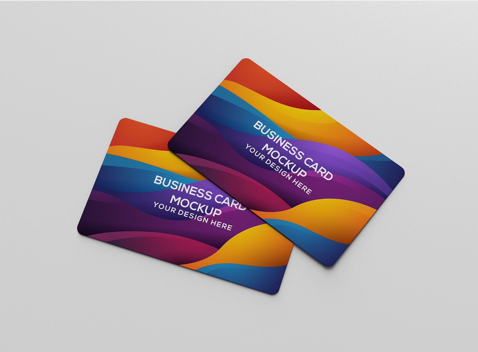 Plastic Card - Bank Card Mockup #343067 - TemplateMonster