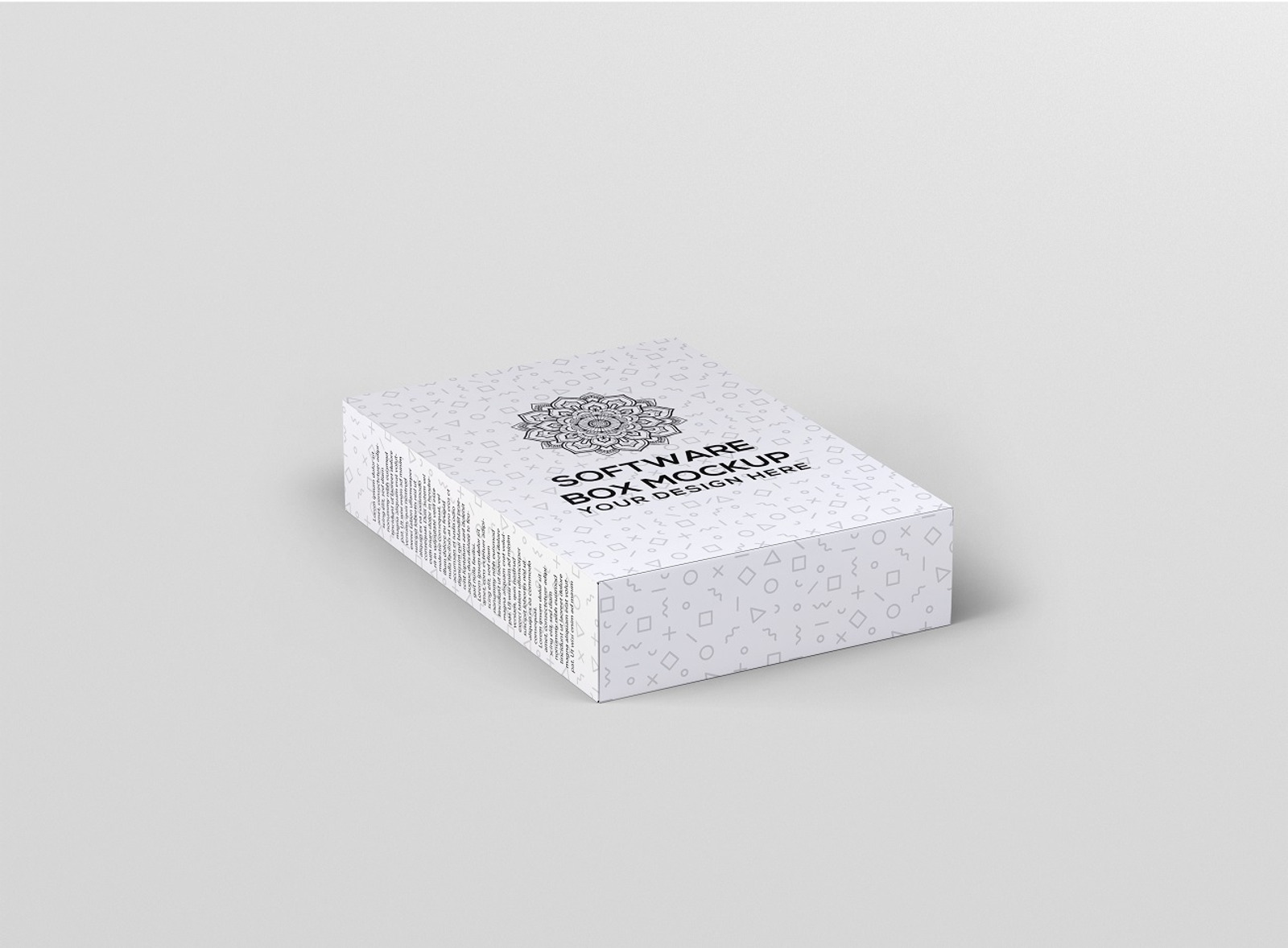 Software Box - Software Box Mockup #343784 - TemplateMonster
