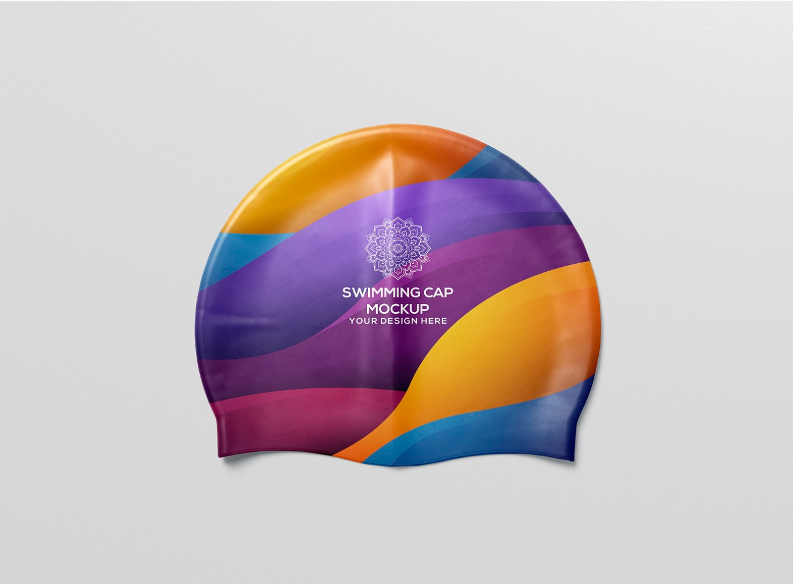 Cap - Swimming Cap Mockup #344202 - TemplateMonster
