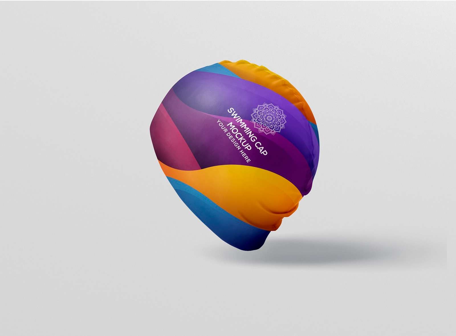 Cap - Swimming Cap Mockup #344202 - TemplateMonster