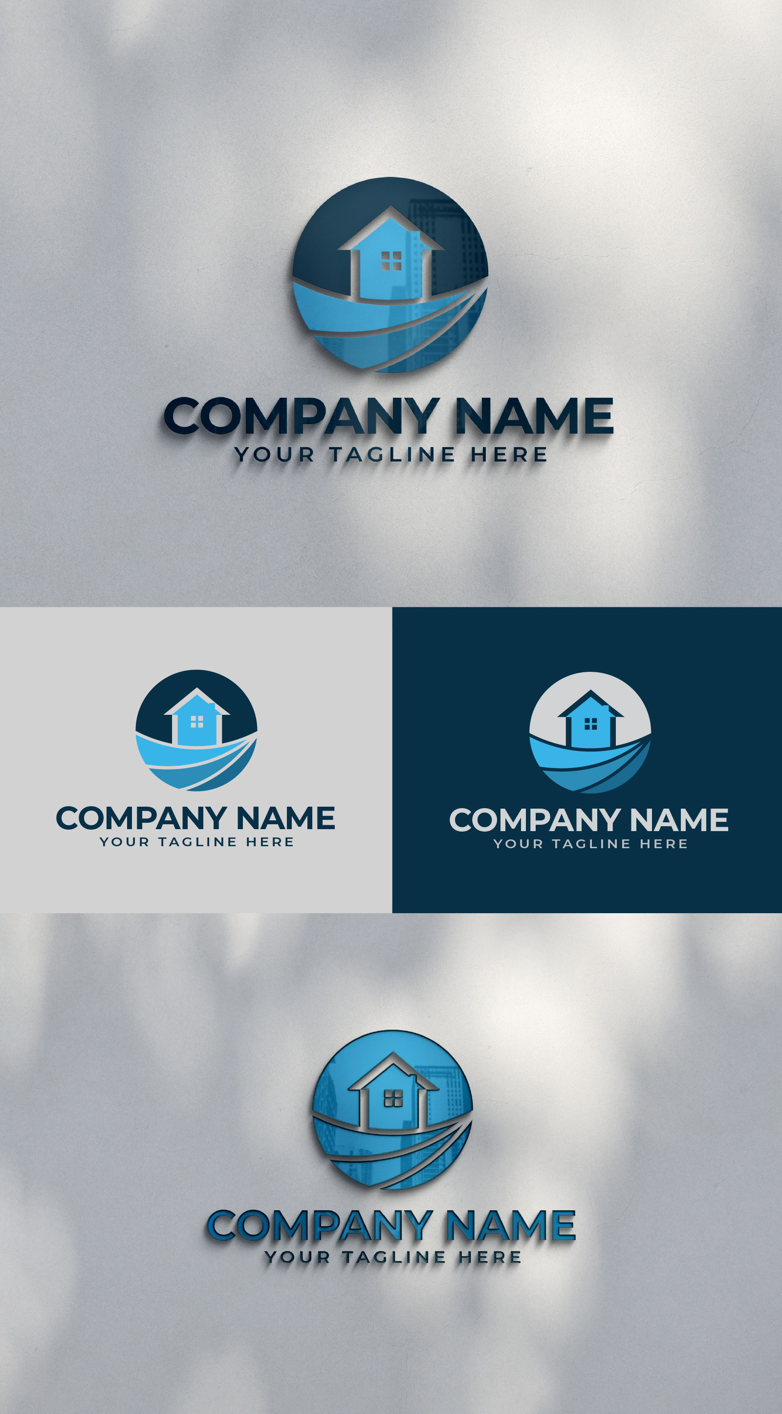 Mortgage House Logo Design #320634 - TemplateMonster
