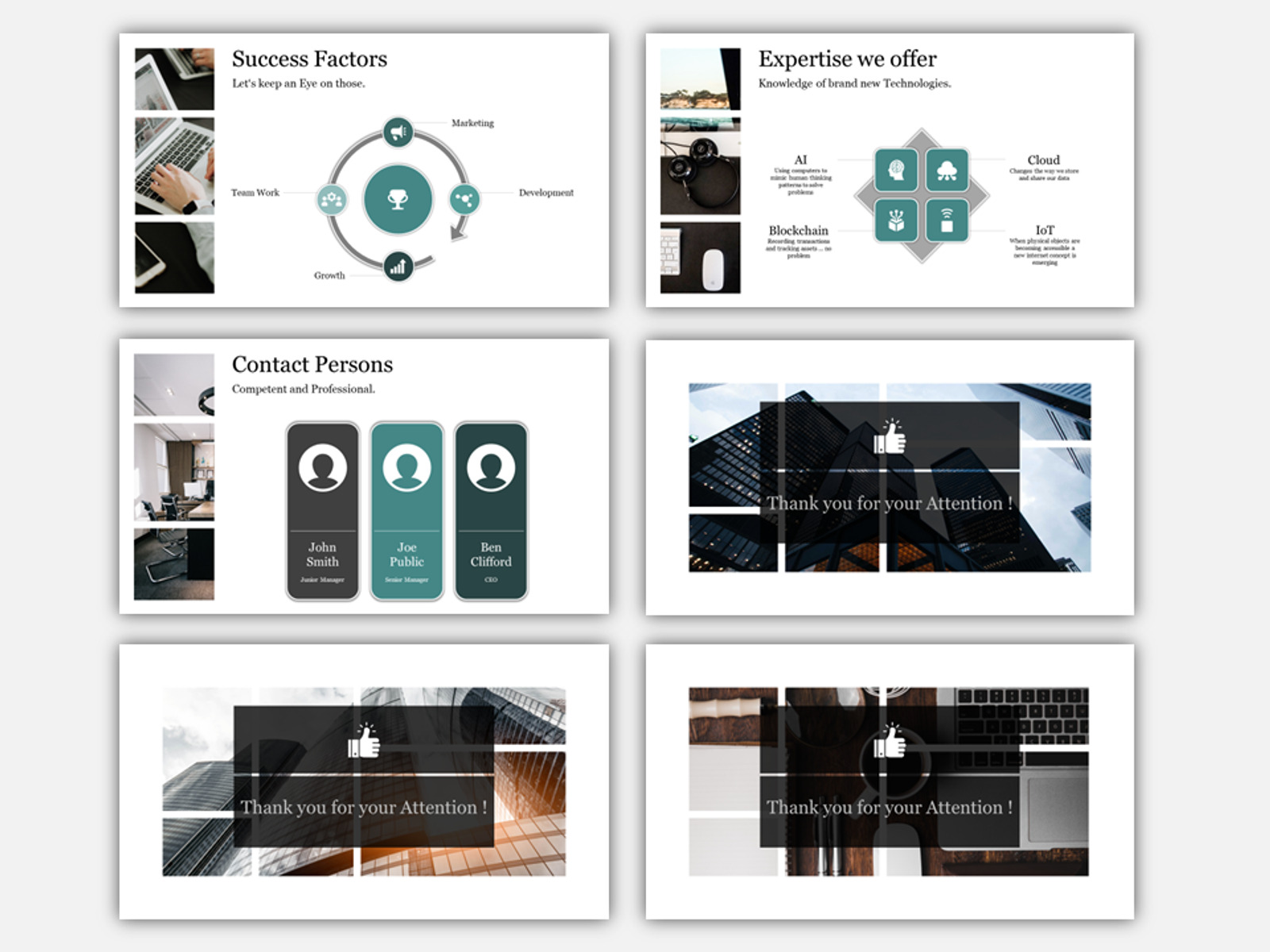Professional, Minimal, Clean Powerpoint Template