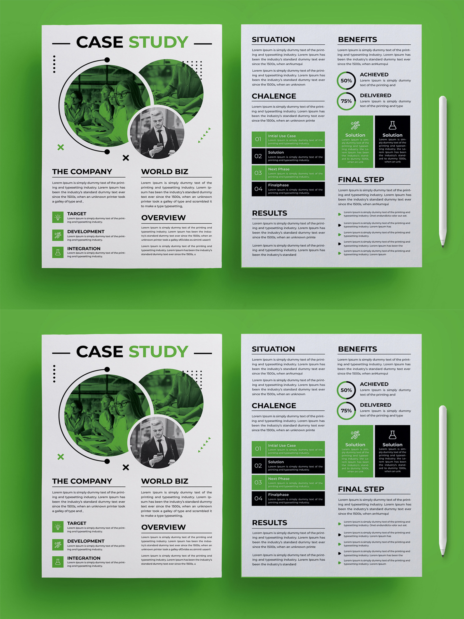 Corporate Case Study Designs #378759 - TemplateMonster