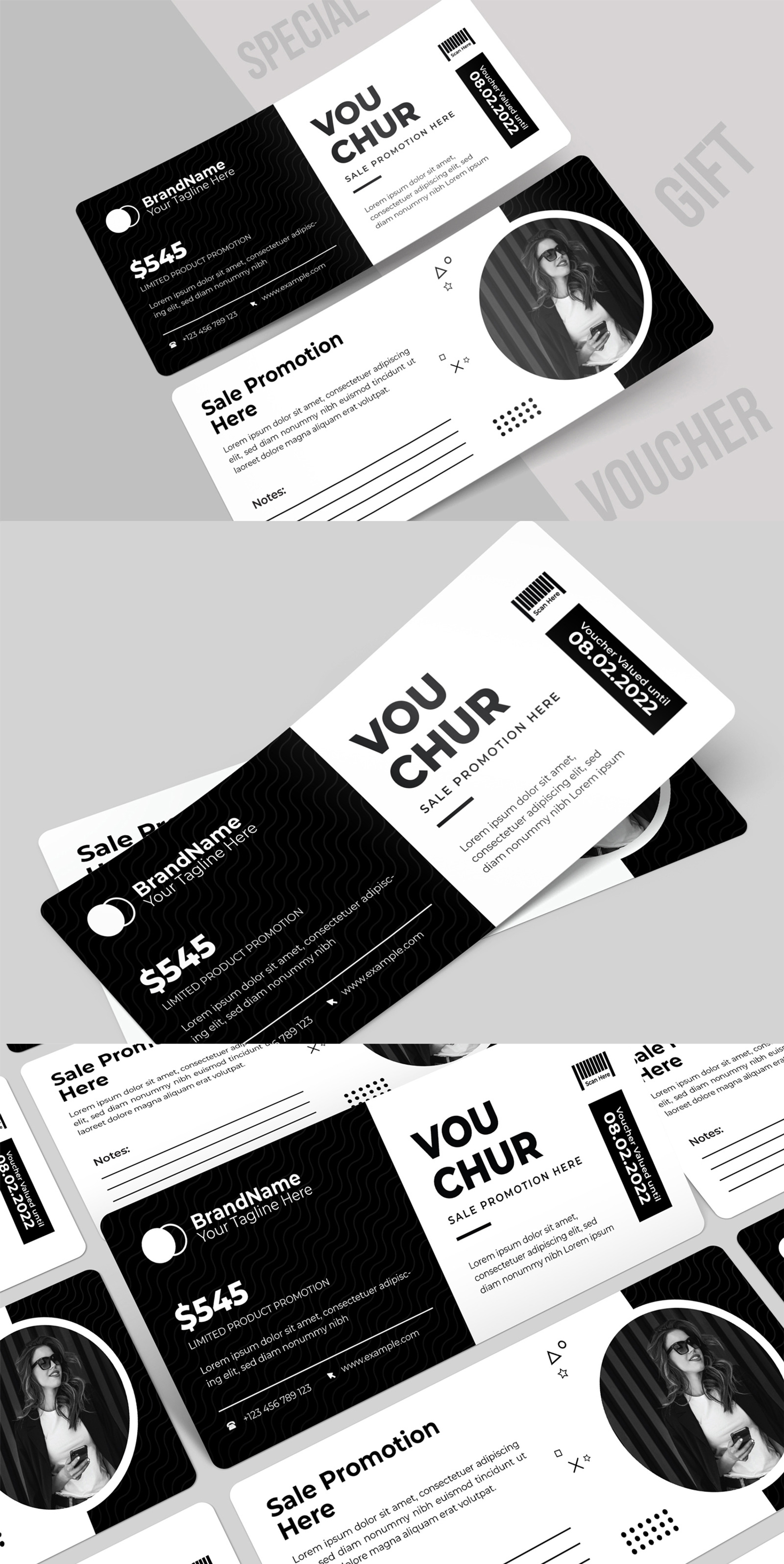 Gift Vouchers Templates Layout #379226 - TemplateMonster