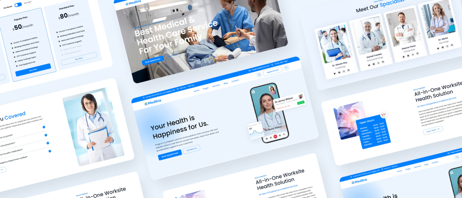 Medikia - Health & Medical HTML 5 Template
