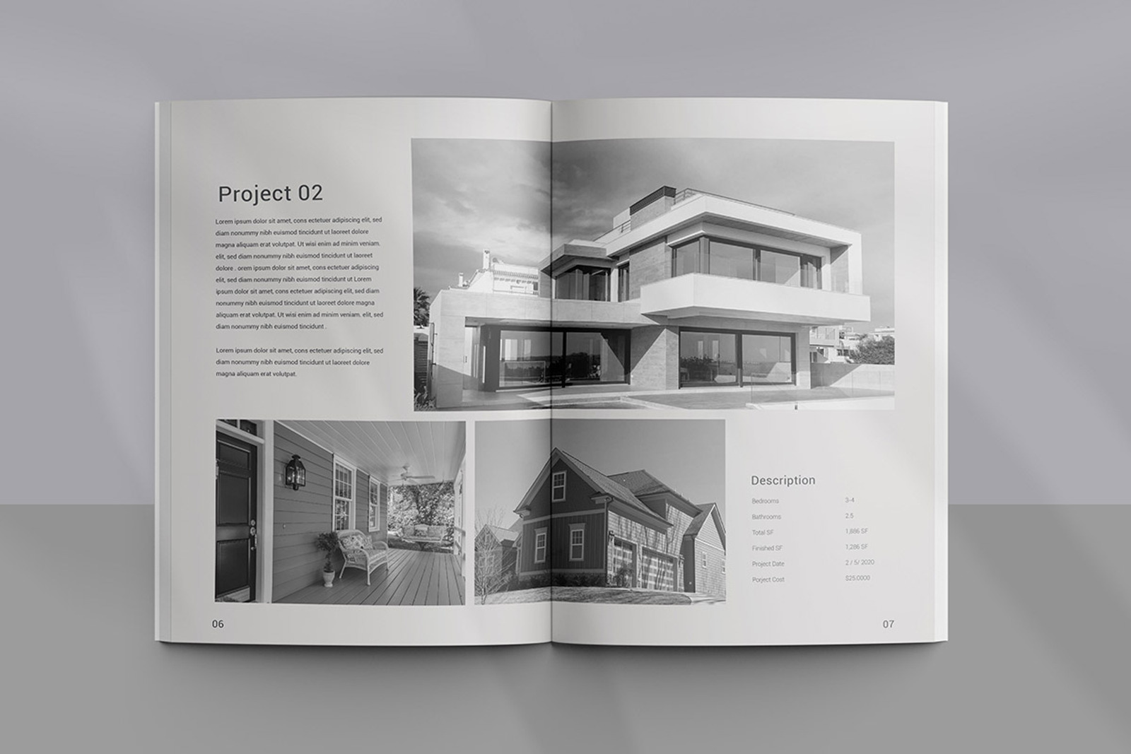 Modern Architecture Portfolio Template - TemplateMonster