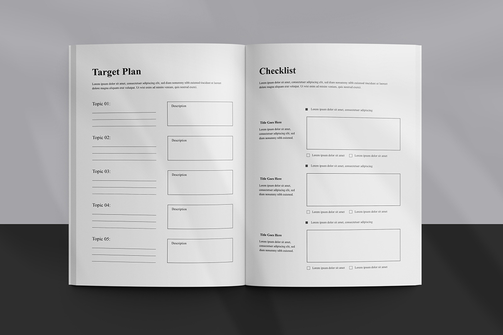 Course Workbook Layout Template #345057 - TemplateMonster