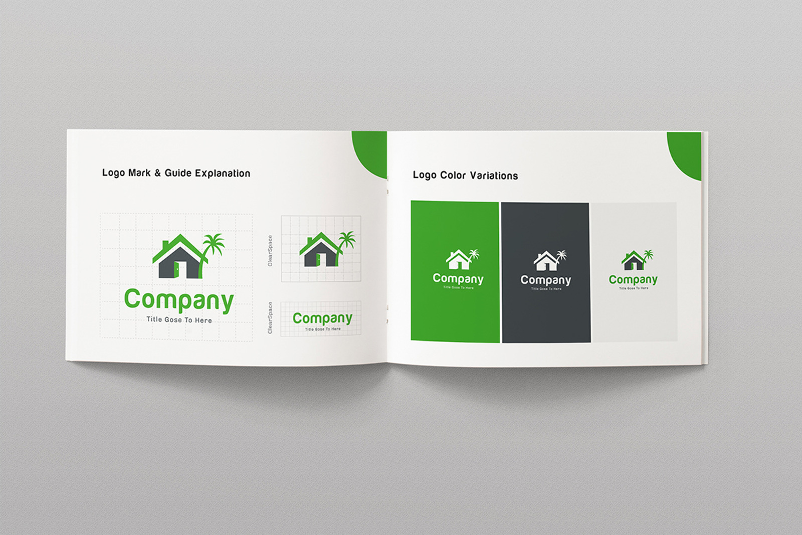 Brand Guidelines Template and logo Guideline Template