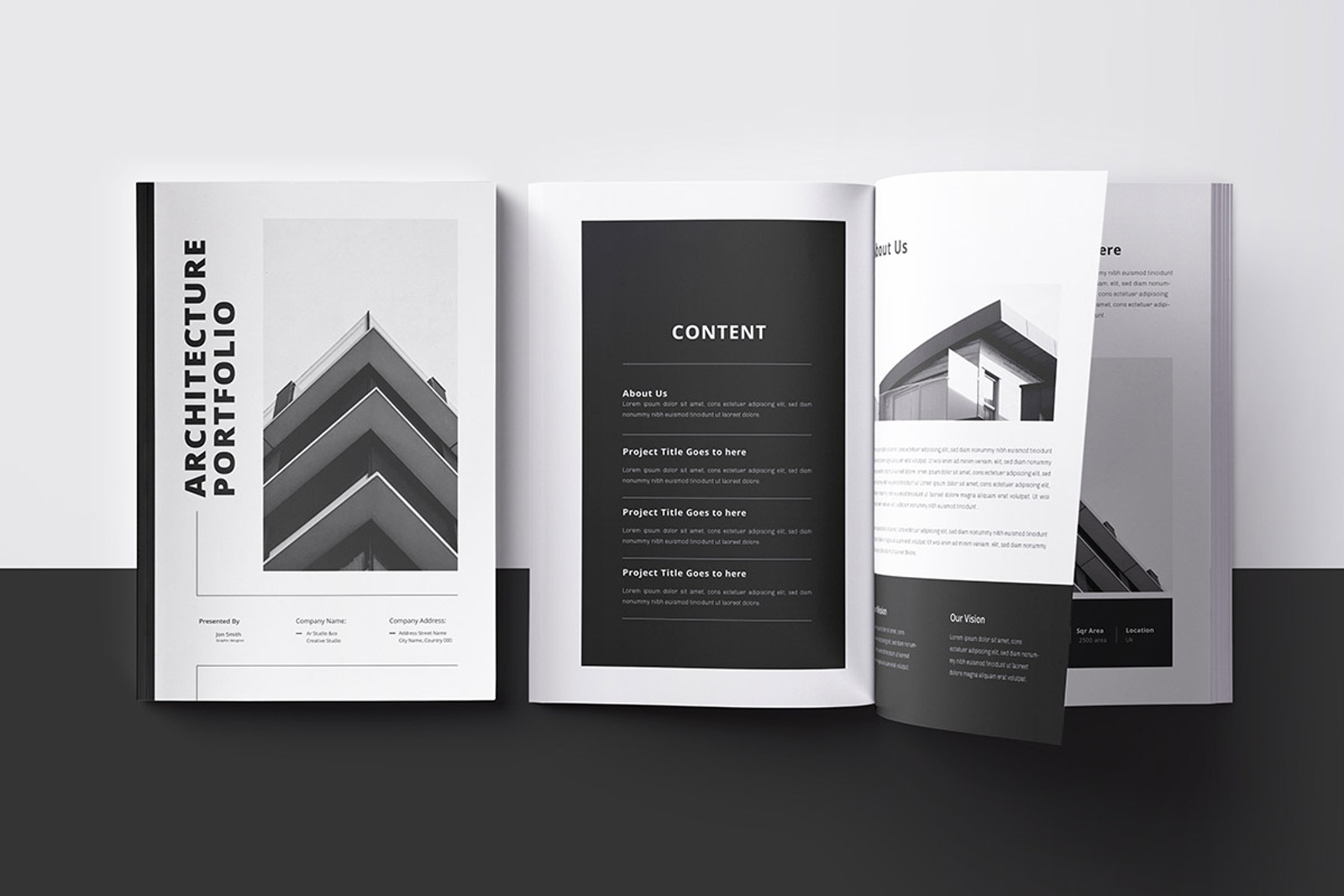 Creative and Modern Architecture Portfolio Template