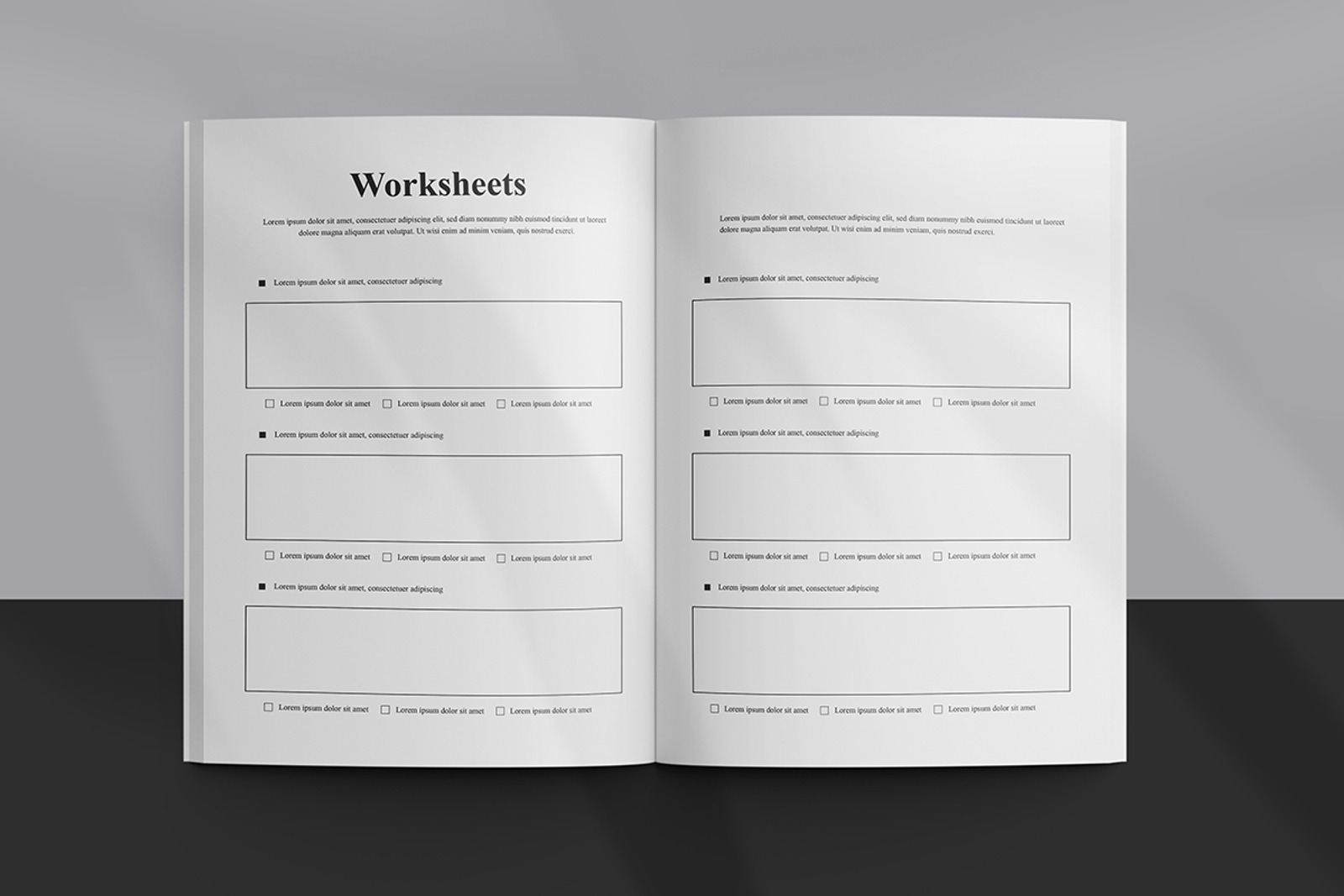 Course Workbook Magazine Layout #345056 - TemplateMonster