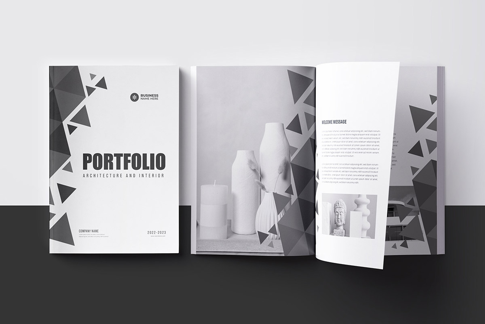 Business Portfolio Template #335886 - TemplateMonster