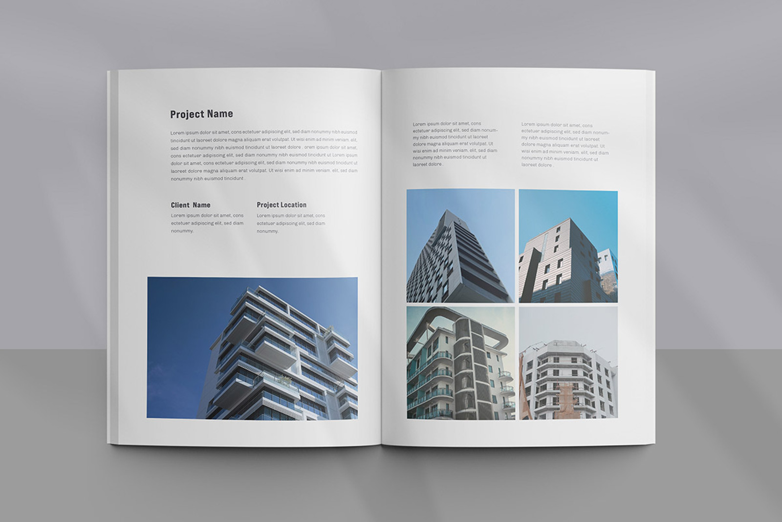 Clean and Simple Portfolio Template #332953 - TemplateMonster