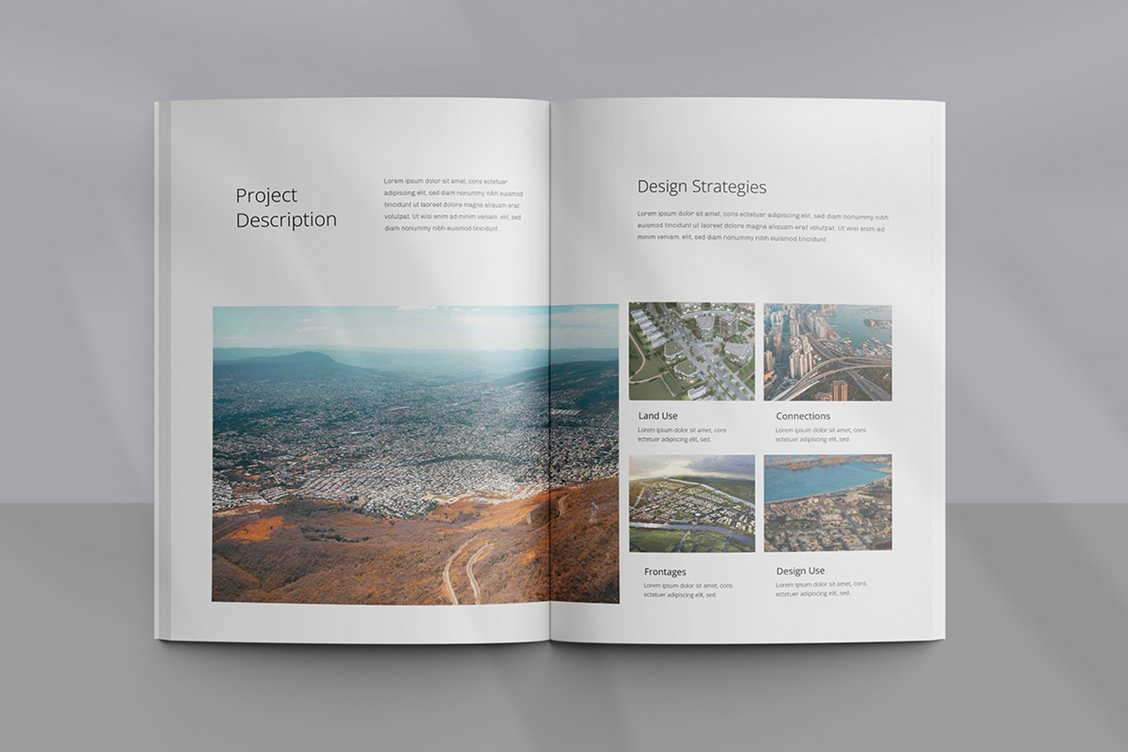 Urban Design Portfolio Template #332958 - TemplateMonster