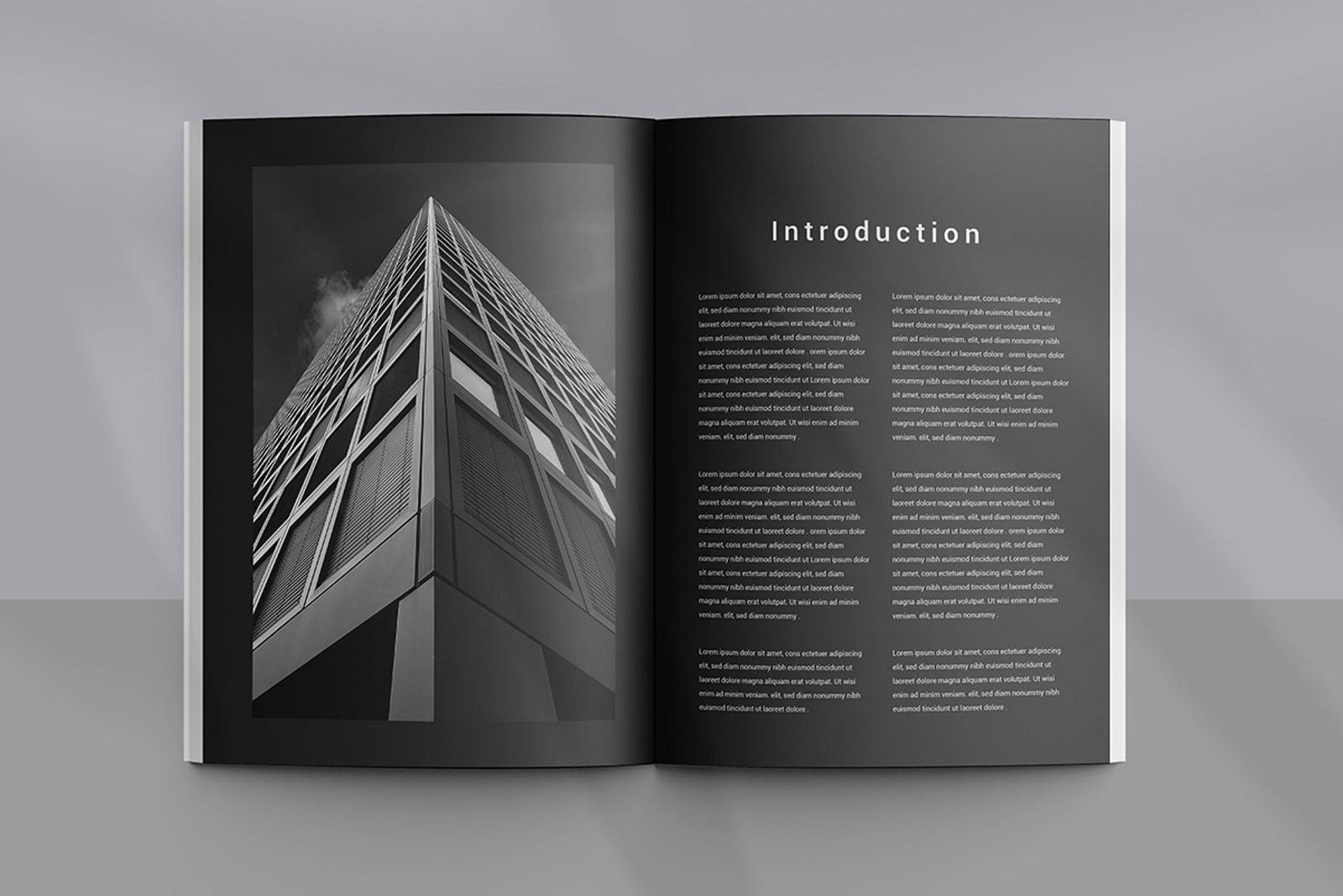 Black and White Portfolio Template #332967 - TemplateMonster