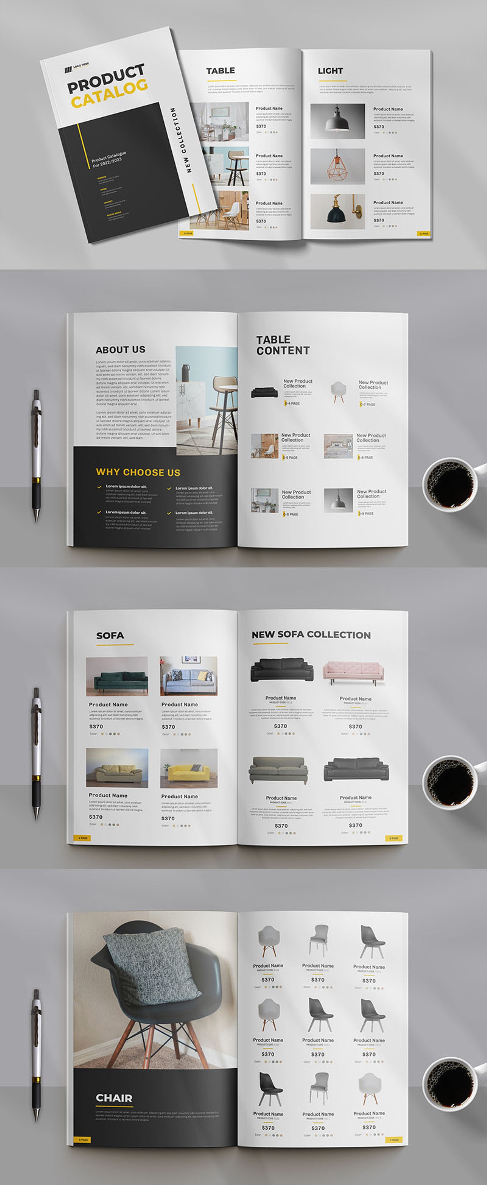 Furniture Catalog template #327807 - TemplateMonster