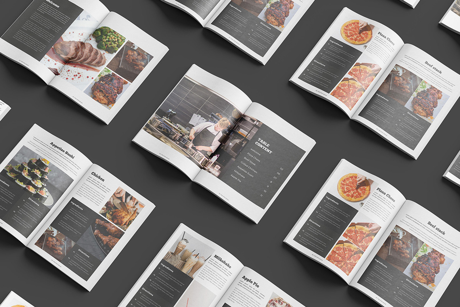 Cookbook / Recipe Book Design #330530 - TemplateMonster