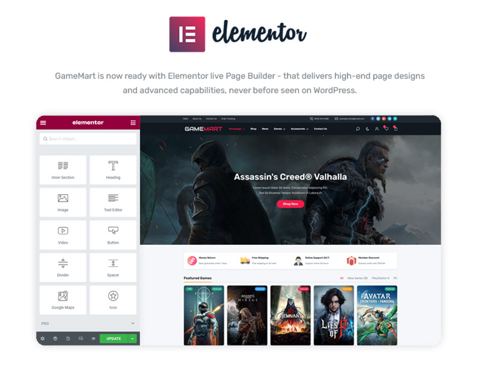 GameMart - Game Store WooCommerce WordPress Theme