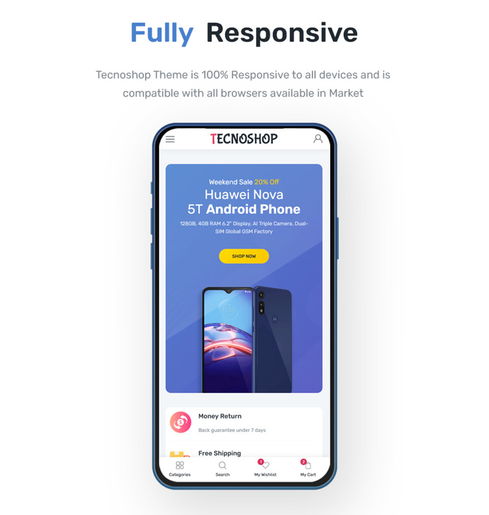 Tecnoshop - Electronics WooCommerce WordPress Theme