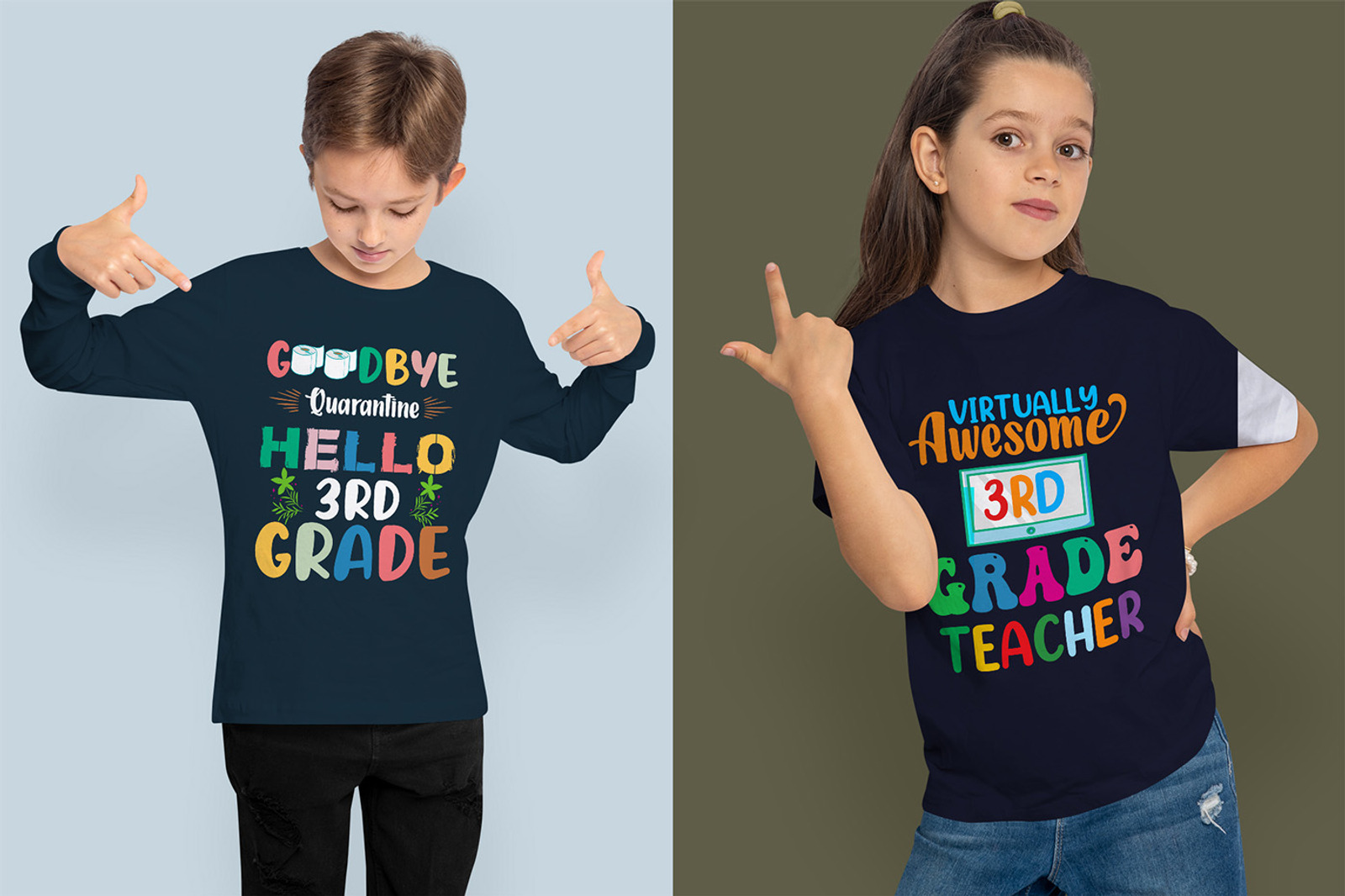 Baby/Kids T-Shirt Designs Bundle #384316 - TemplateMonster