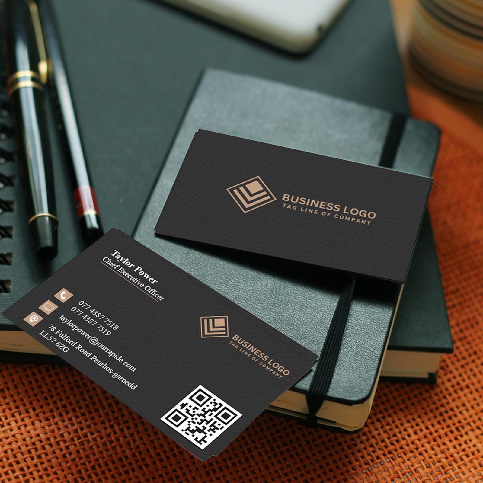 Professional Business Card - Visiting Card Template